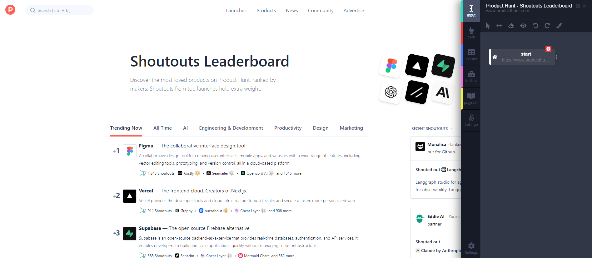 Scraping Website Data to Google Sheet, CSV, and Excel